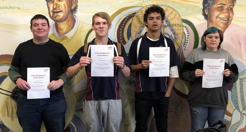 TAFE retail graduates Term 3 2019 | Youth Engagement Strategy